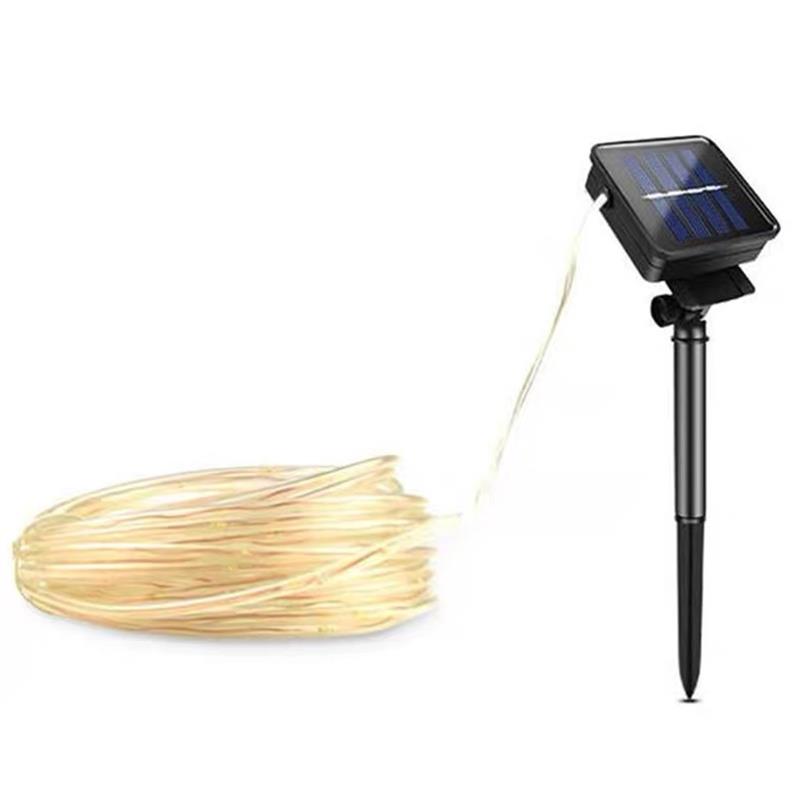 Automatic switch solar string lights