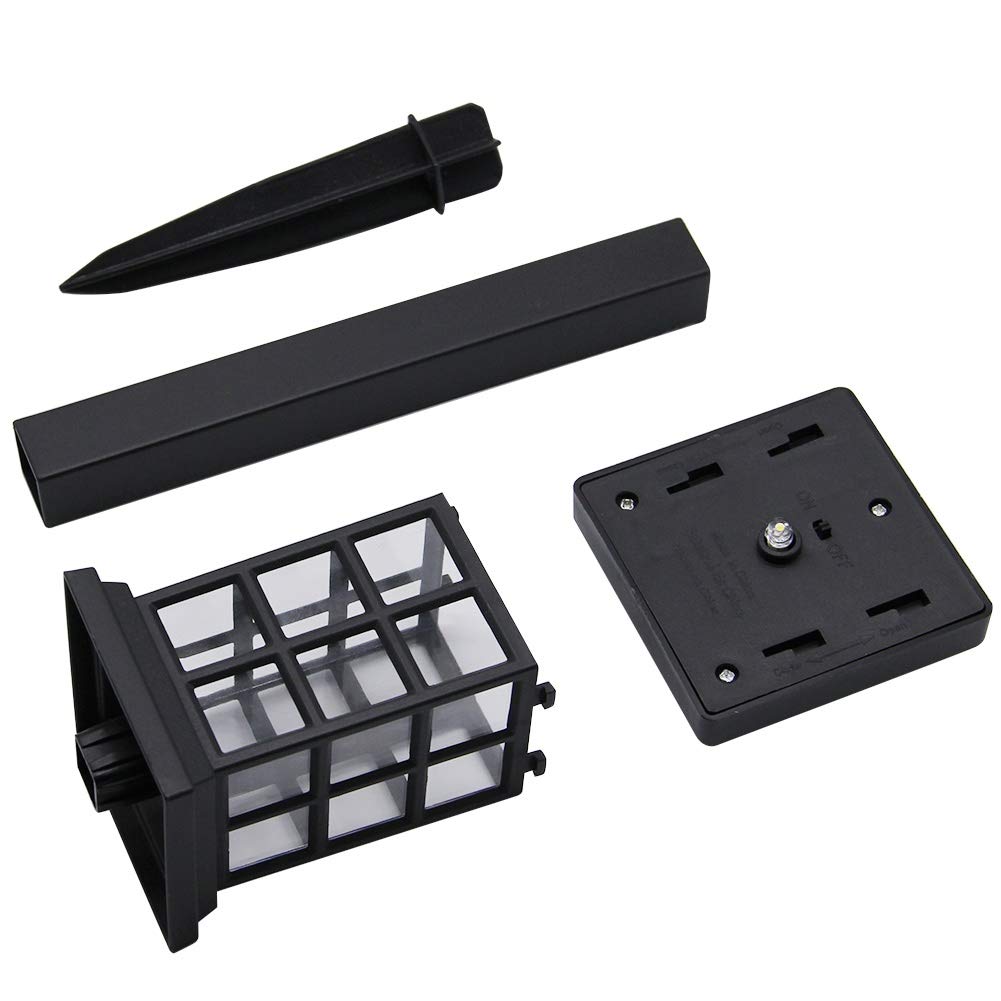 Lawn walkway square led landscape lights