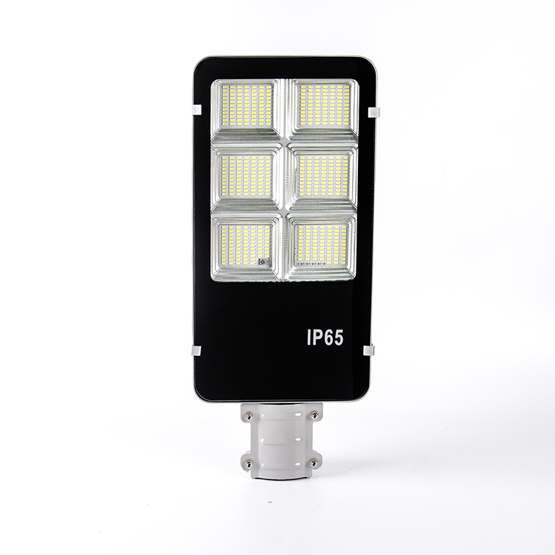 Led street light with separated solar panel