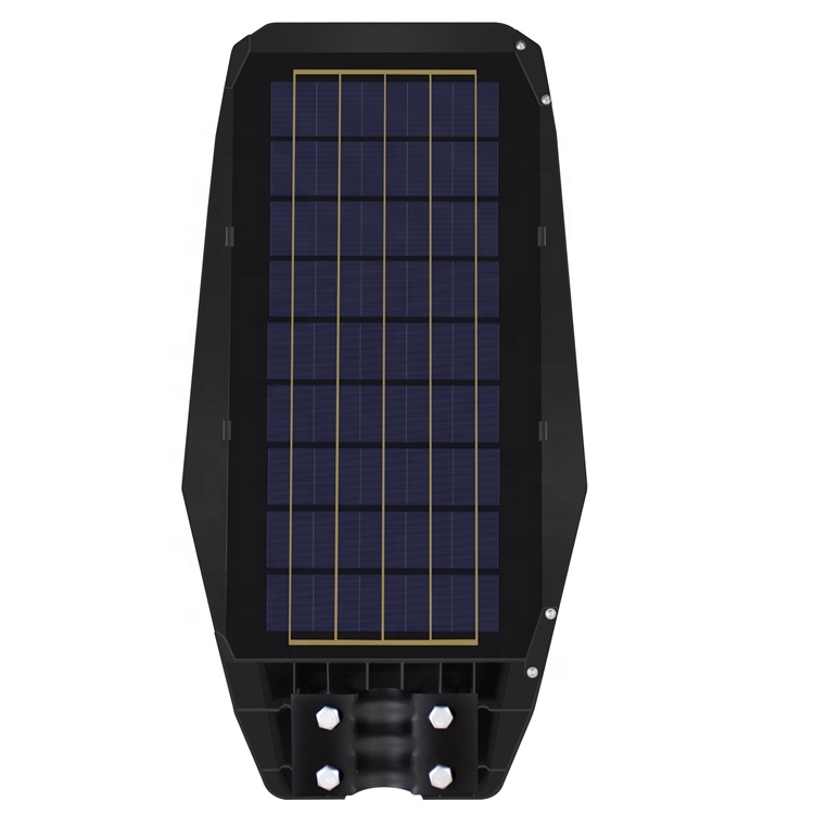 Outdoor dimmable integrated solar street light