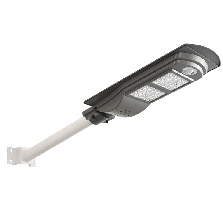 Silicon solar integrated led street light