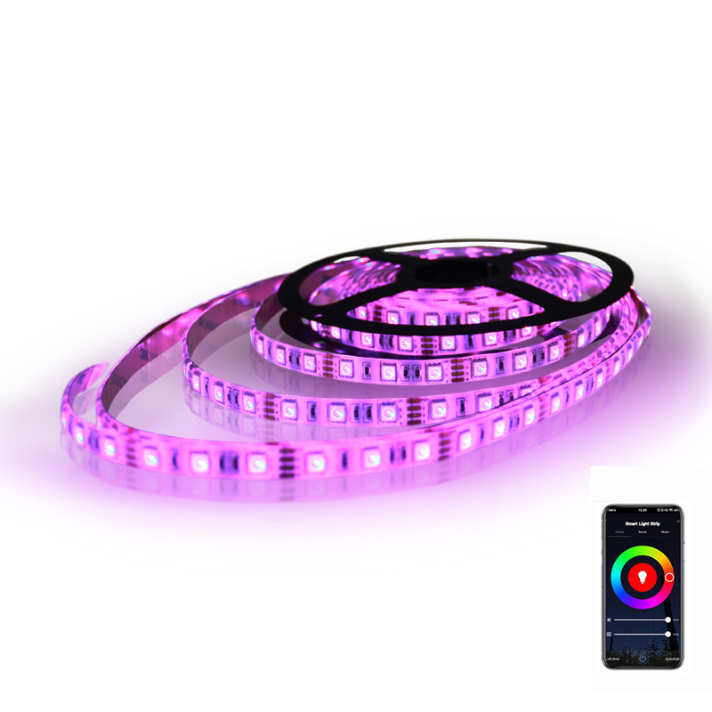 Smart wifi rgb led flexible light strip
